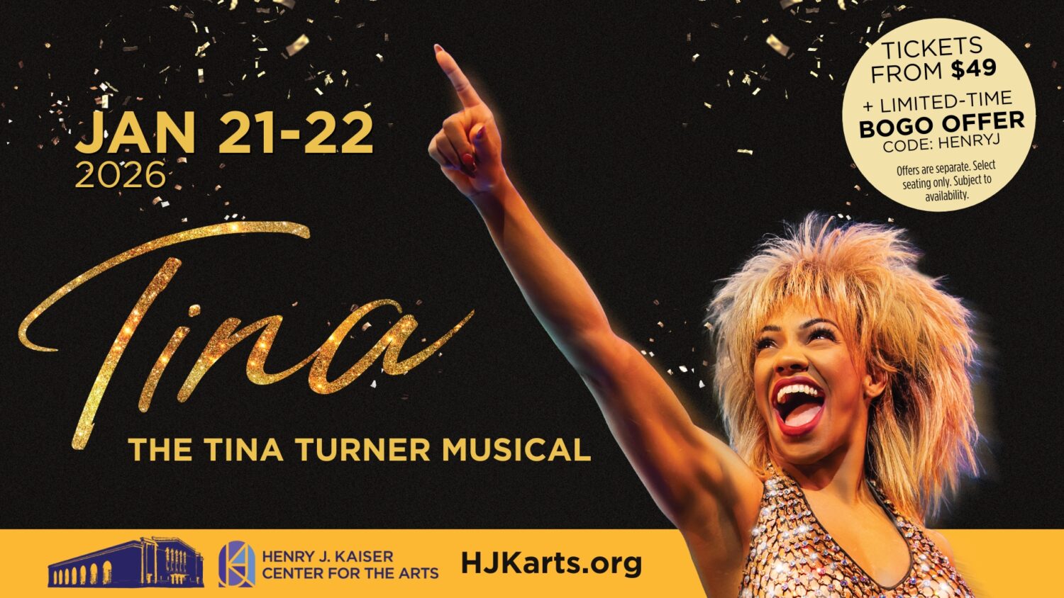 Win Tix: Tina: The Tina Turner Musical - 102.9 KBLX